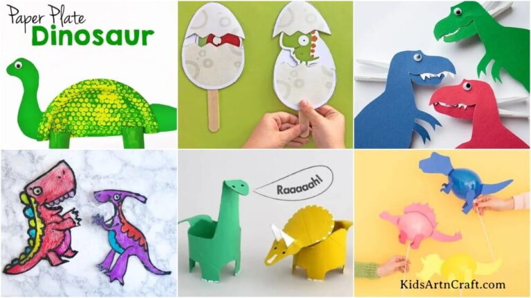 Dinosaur Craft Ideas For Kids - Kids Art & Craft
