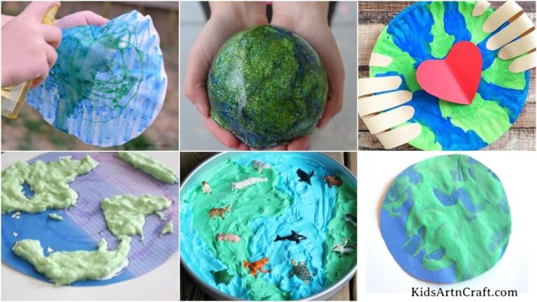 Earth Day Art & Craft Activities for Kids - Kids Art & Craft