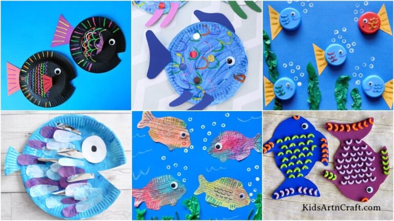 Fish Crafts & Activities for Kids - Kids Art & Craft