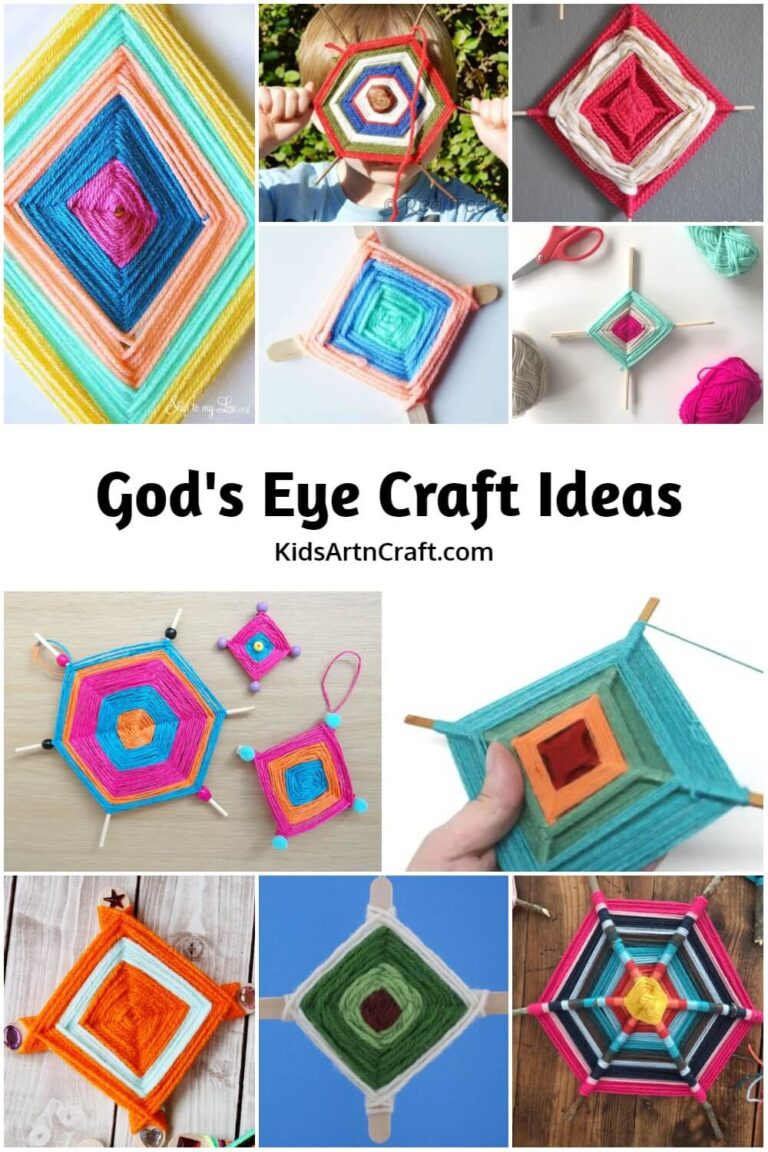 God's Eye Craft Ideas - Spiritual DIYs - Kids Art & Craft