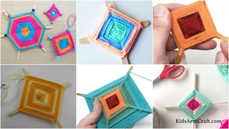 God's Eye Craft Ideas - Spiritual DIYs - Kids Art & Craft
