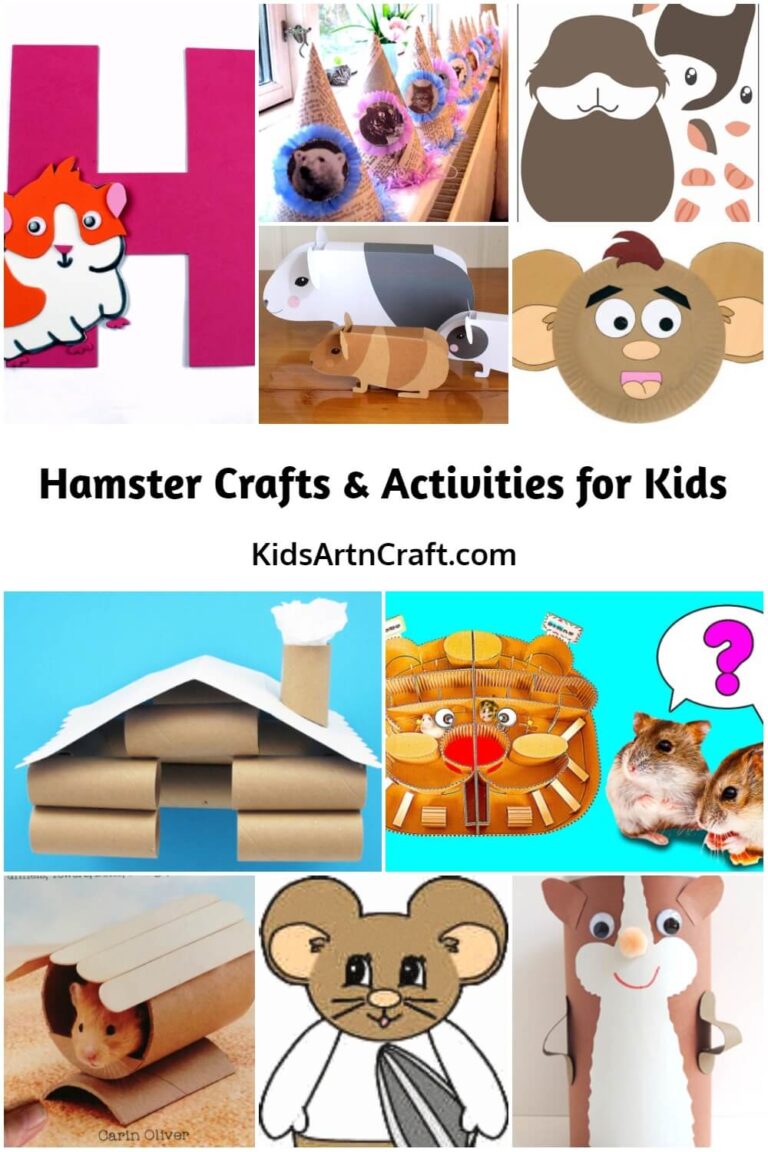 Hamster Crafts & Activities for Kids - Kids Art & Craft