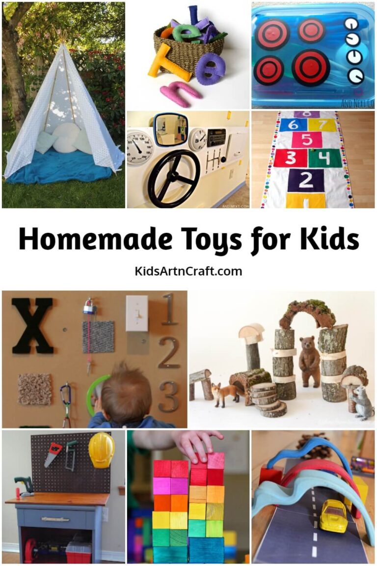 Homemade Toys You Can Make for Your Kids - Kids Art & Craft
