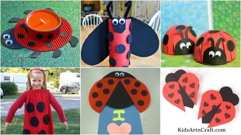 Ladybird Crafts & Activities for Kids - Kids Art & Craft