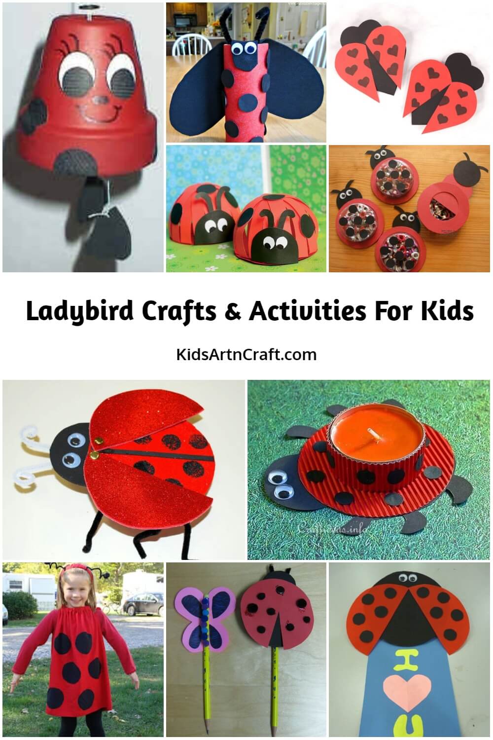 Ladybird Crafts & Activities for Kids - Kids Art & Craft