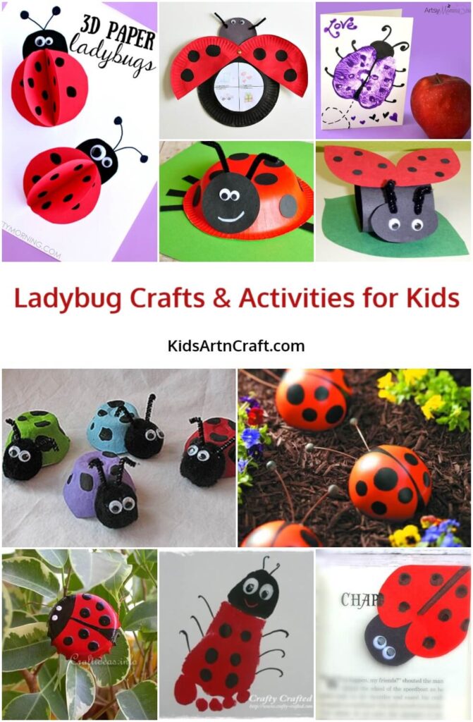 Ladybug Crafts & Activities for Kids - Kids Art & Craft