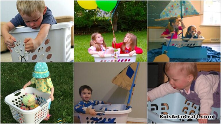 Laundry Basket Games Ideas For Kids - Kids Art & Craft