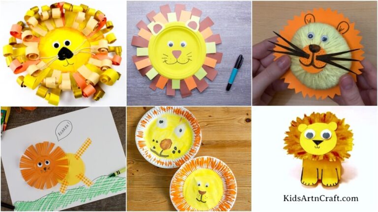 Lion Crafts & Activities for Kids - Kids Art & Craft