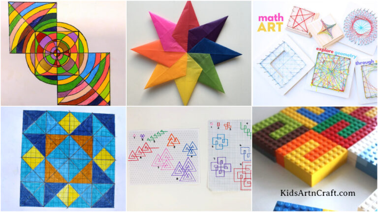 Math Art Ideas & Activities for Kids - Kids Art & Craft
