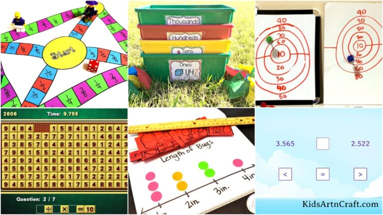 Math Games Classroom Ideas For 5th Grade - Kids Art & Craft