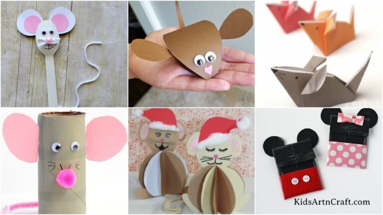 Mouse Crafts & Activities for Kids - Kids Art & Craft