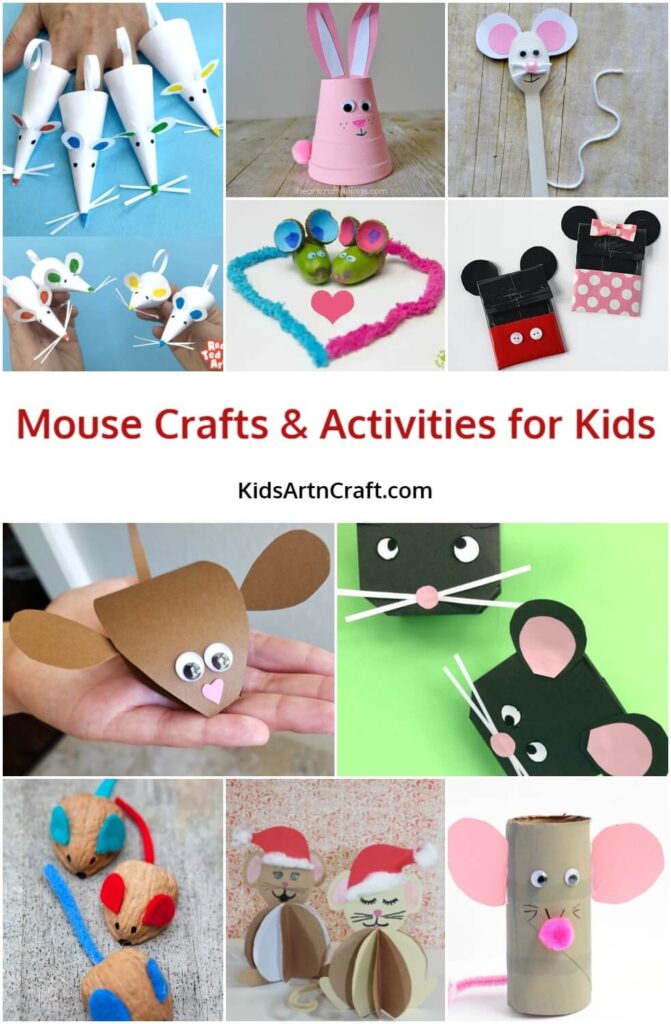 Mouse Crafts & Activities for Kids - Kids Art & Craft