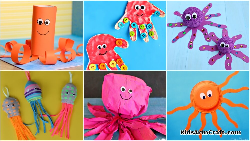 Octopus Crafts & Activities for Kids - Kids Art & Craft