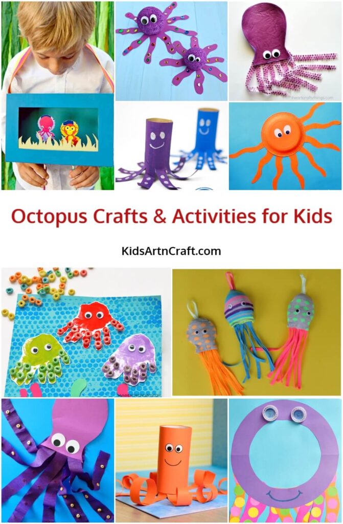 Octopus Crafts & Activities for Kids - Kids Art & Craft