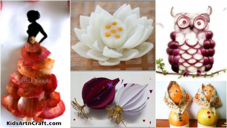 Onion Crafts & Activities for Kids - Kids Art & Craft