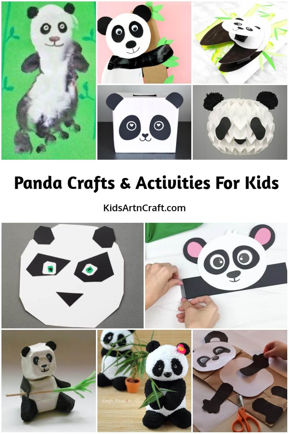 Panda Crafts & Activities for Kids - Kids Art & Craft