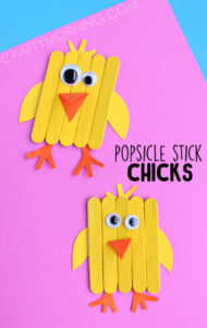 Spring Chick Crafts & Activities for Kids - Kids Art & Craft