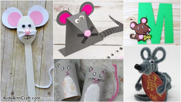 Rat Crafts & Activities for Kids - Kids Art & Craft