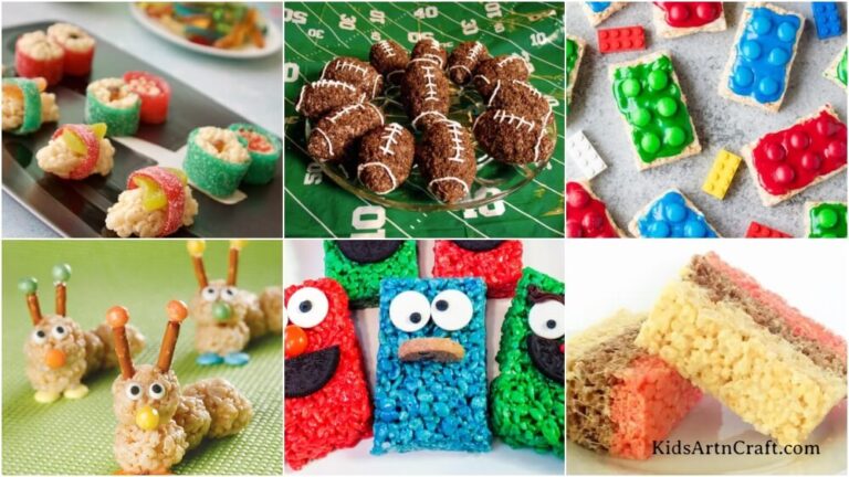 Rice Krispies Treat For Kids - Kids Art & Craft