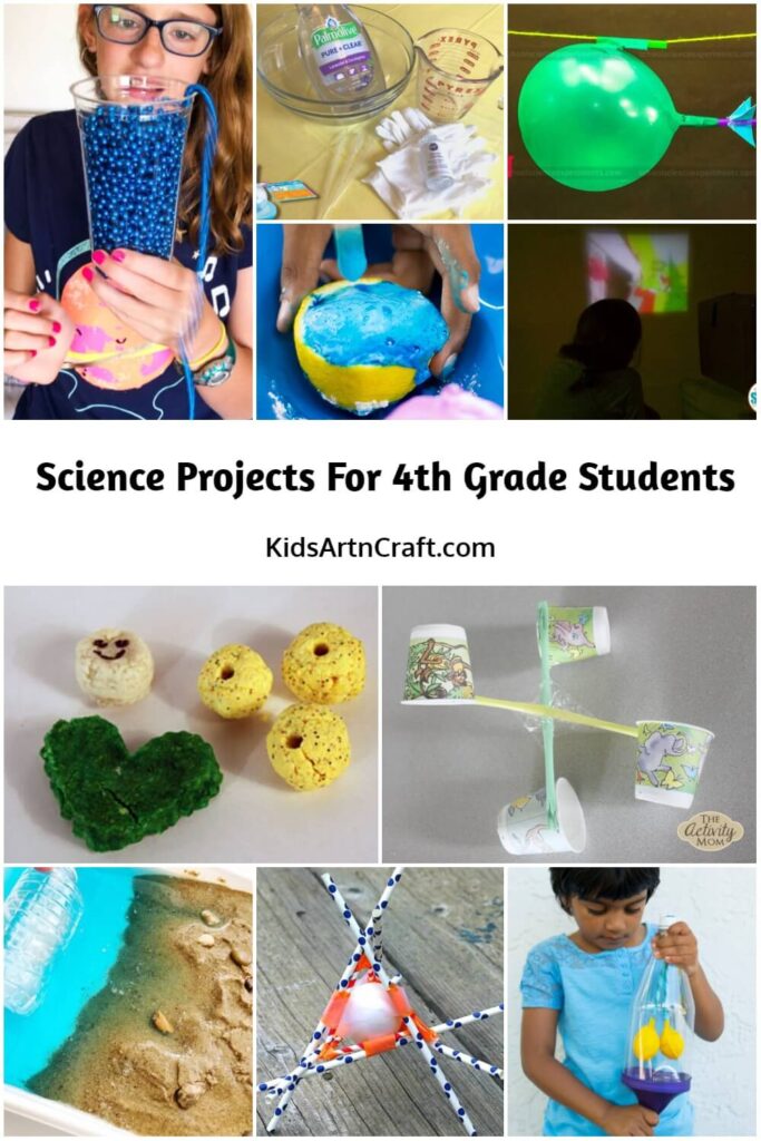 Science Projects for 4th Grade Students - Kids Art & Craft