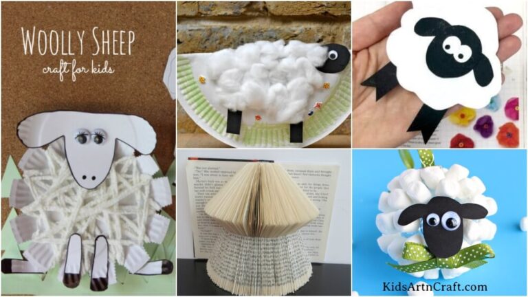 Sheep Crafts & Activities for Kids - Kids Art & Craft