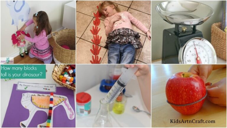 Simple Measurement Activities for Kids - Kids Art & Craft