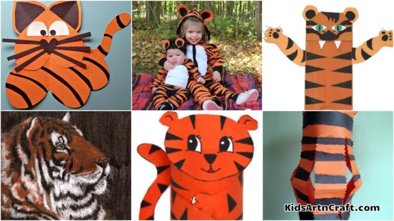 Tiger Crafts & Activities for Kids - Kids Art & Craft