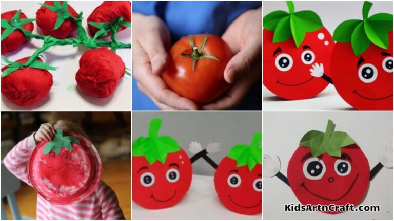 Tomato Crafts & Activities for Kids - Kids Art & Craft