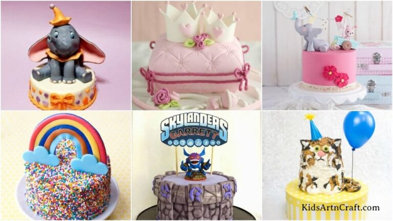 Unique Birthday Cake Designs for Kids - Kids Art & Craft