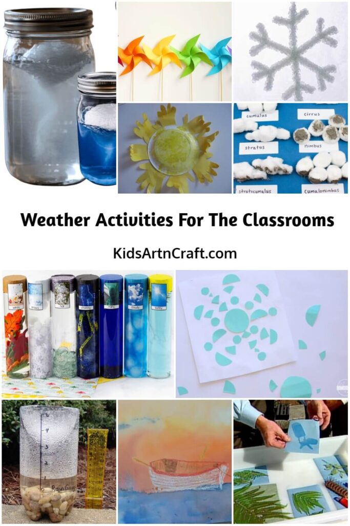 Weather Activities for the Classroom - Kids Art & Craft