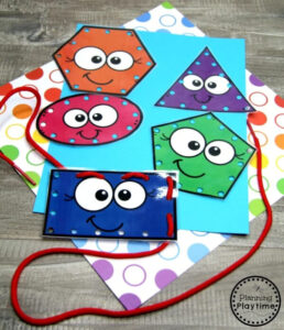 Shapes Learning & Activities For Kids - Kids Art & Craft