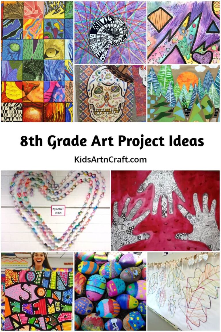 8th Grade Art Project Ideas - Kids Art & Craft