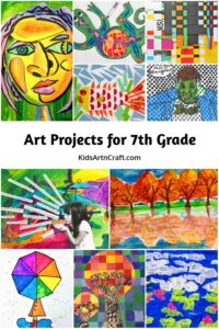 Art Projects for 7th Grade - Kids Art & Craft