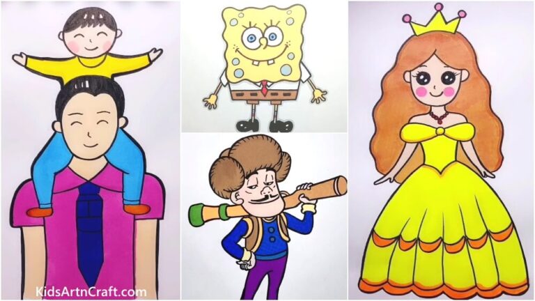 Beautiful Drawings To Develop Children's Creativity - Kids Art & Craft