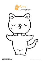 Cat Coloring Pages for Kids – Free Printables - Kids Art & Craft