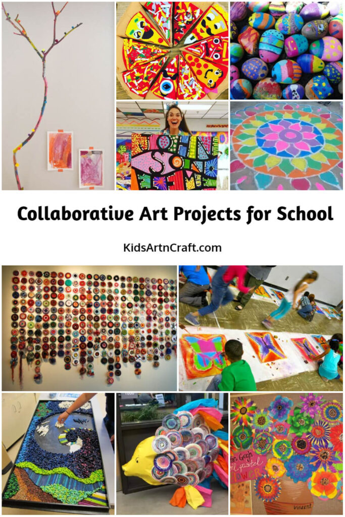 Collaborative Art Projects for School - Kids Art & Craft