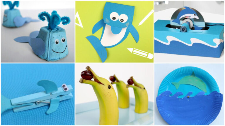 Dolphin Crafts & Activities for Kids - Kids Art & Craft