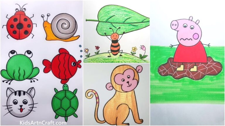 Easy & Creative Drawing For Kids - Kids Art & Craft