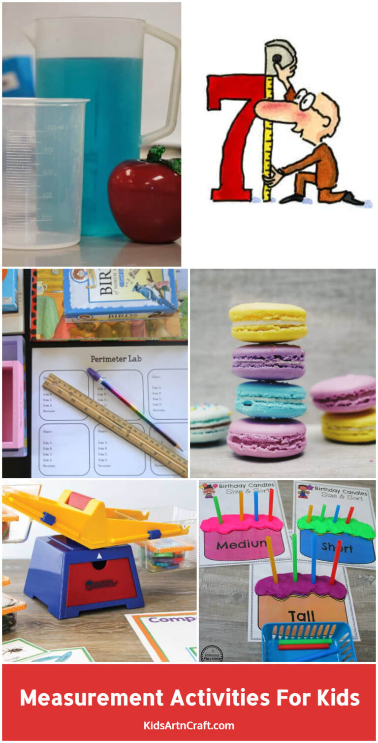 Measurement Activities For Kids - Kids Art & Craft