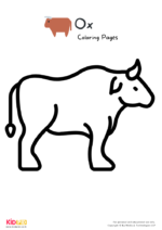 Ox Coloring Pages For Kids – Free Printables - Kids Art & Craft