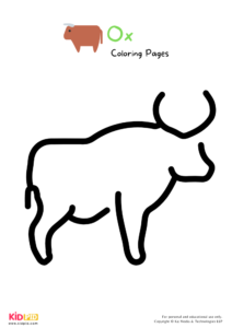 Ox Coloring Pages For Kids – Free Printables - Kids Art & Craft