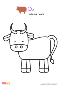 Ox Coloring Pages For Kids – Free Printables - Kids Art & Craft