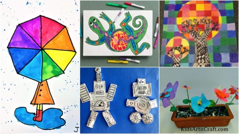 Art Projects for 7th Grade - Kids Art & Craft