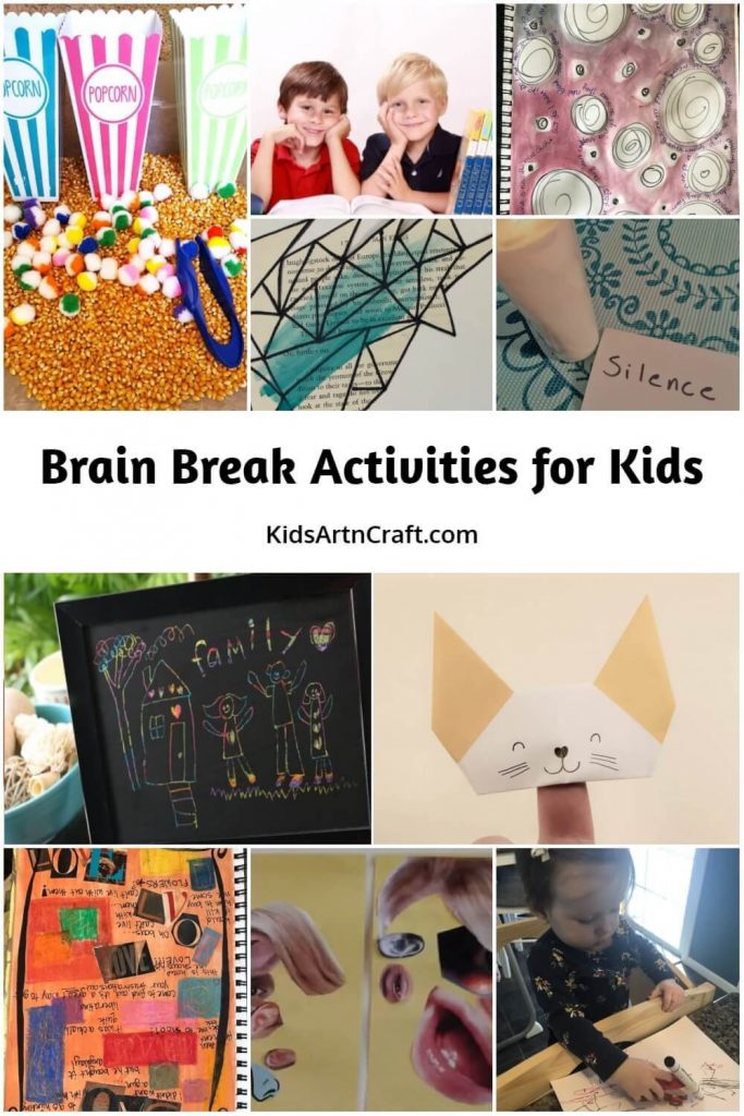 Brain Break Activities for Kids - Kids Art & Craft