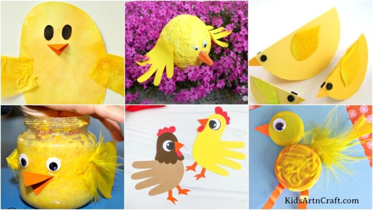 Chicken Crafts & Activities for Kids - Kids Art & Craft