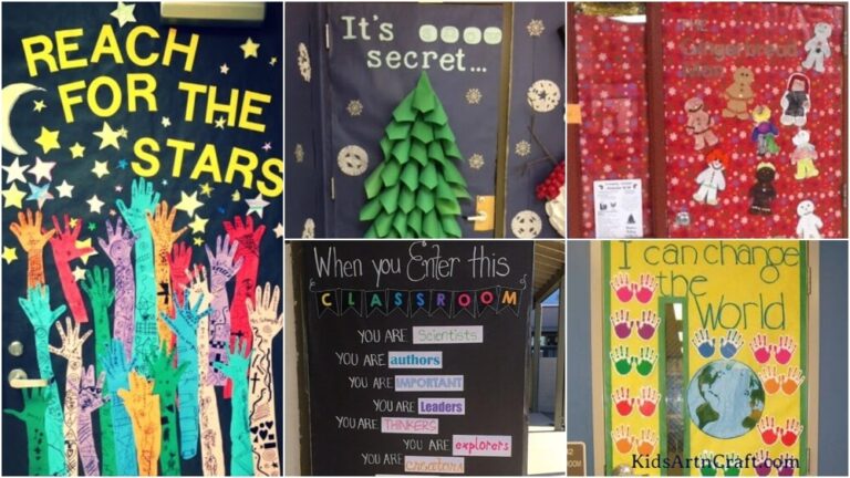 Classroom Door Ideas for Winter - Kids Art & Craft