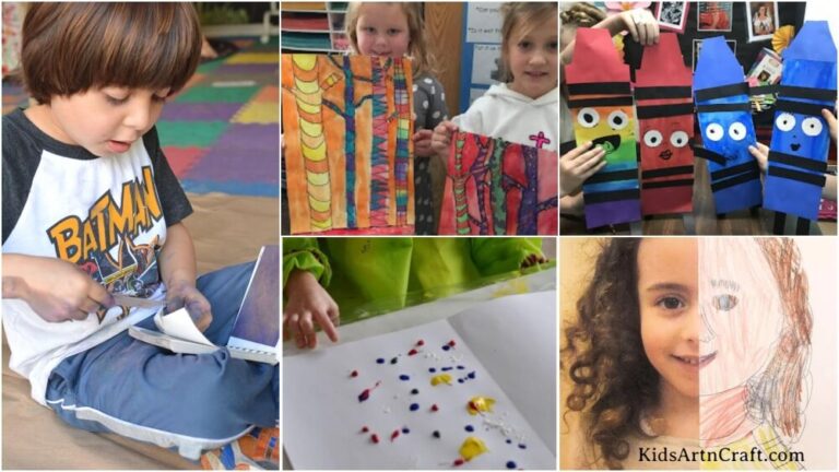Creative Art Projects for Kindergarten - Kids Art & Craft