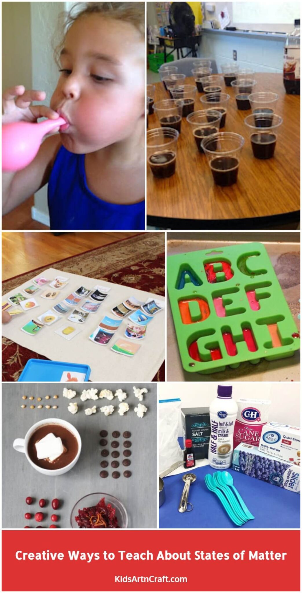 Creative Ways to Teach About States of Matter - Kids Art & Craft