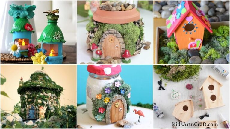DIY Fairy House Ideas for Kids - Kids Art & Craft