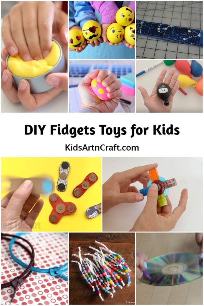 DIY Fidgets Toys for Kids - Kids Art & Craft